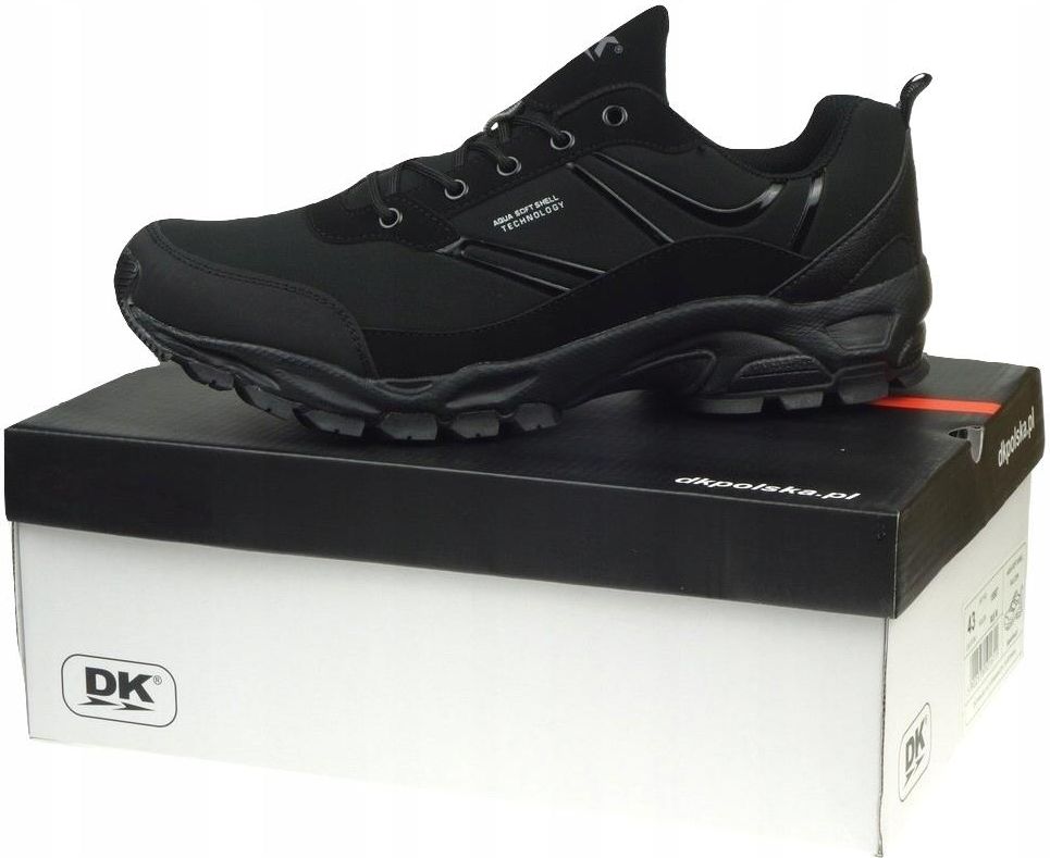 Buty Damskie Trekkingowe Dk Falcon Aqua SoftShell Sportowe Black 41 ...