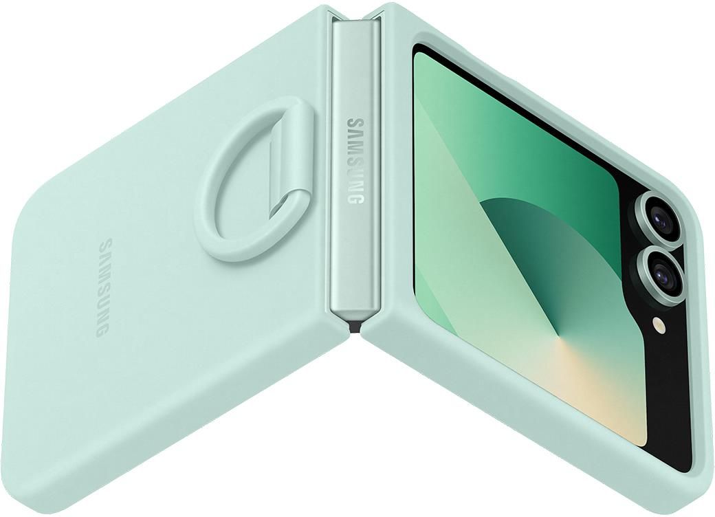 Samsung Etui Ef Pf741Tmegww Z Flip6 F741 Miętowy Mint Silicone Case ...