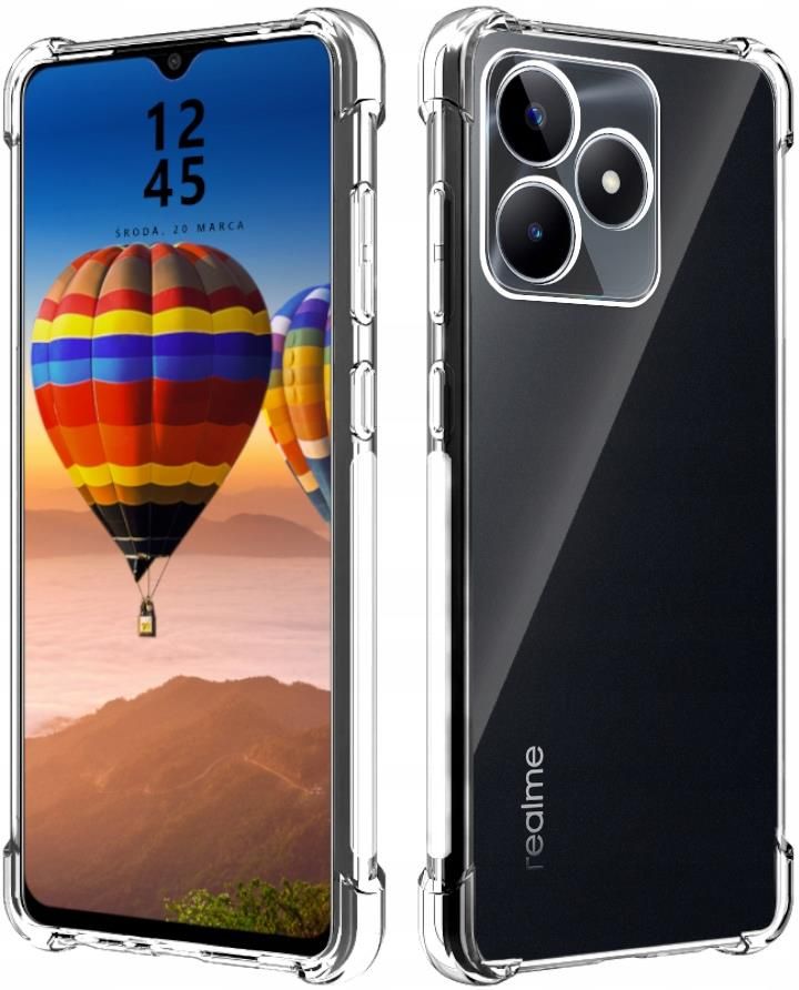 Etui Do Realme C53 Pancerne Przeźroczyste Case - Etui na telefon, ceny ...