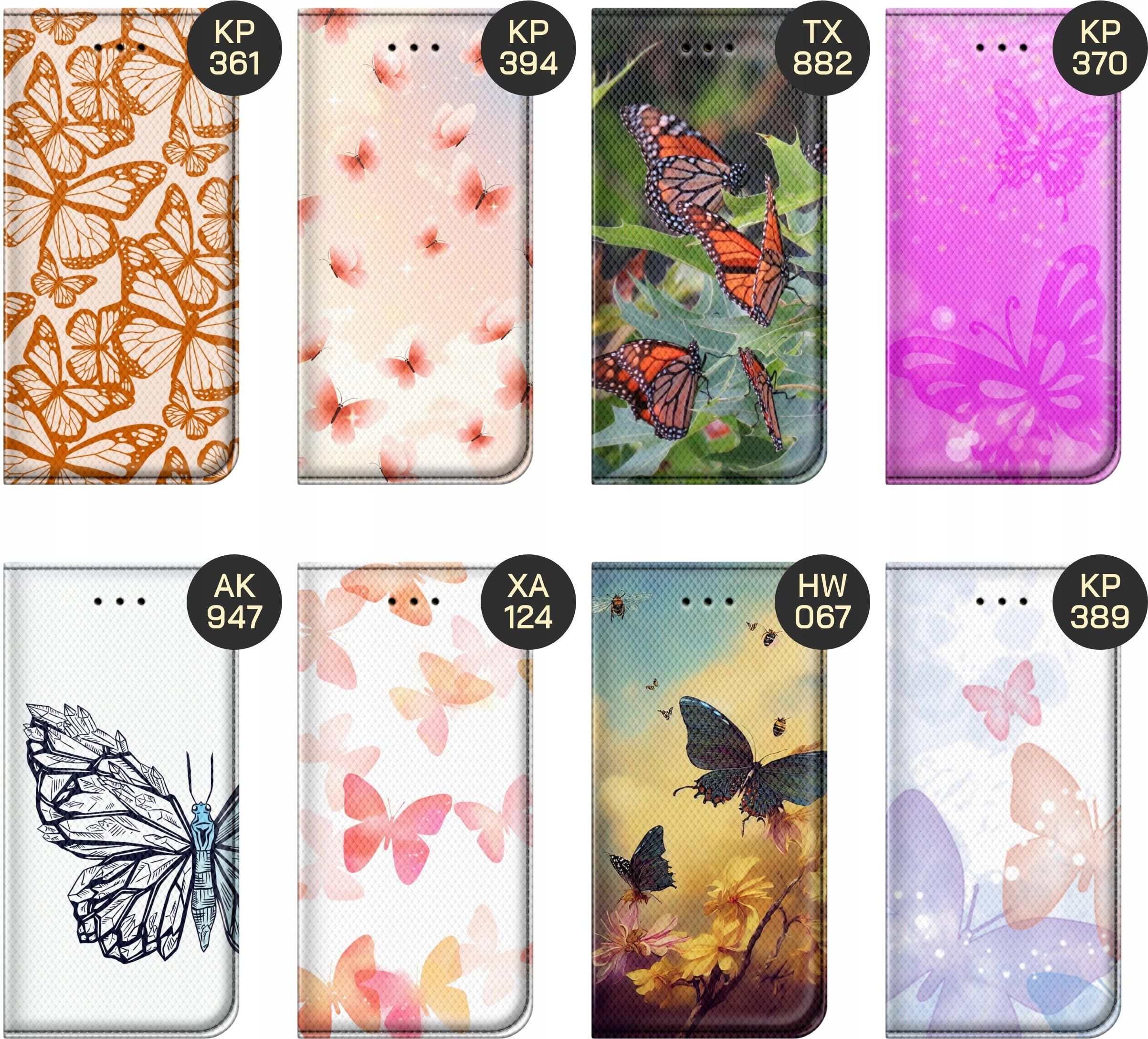 Hello Case Etui Z Klapką Do Samsung Galaxy M35 5G Motyle Butterfly ...