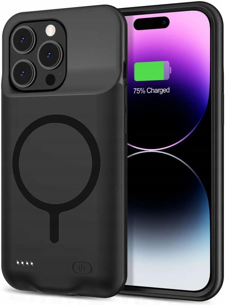 Etui Z Power Bankiem Do Iphone 15 Pro Magsafe Obudowa 7000Mah Cover Case - Etui na telefon, ceny ...