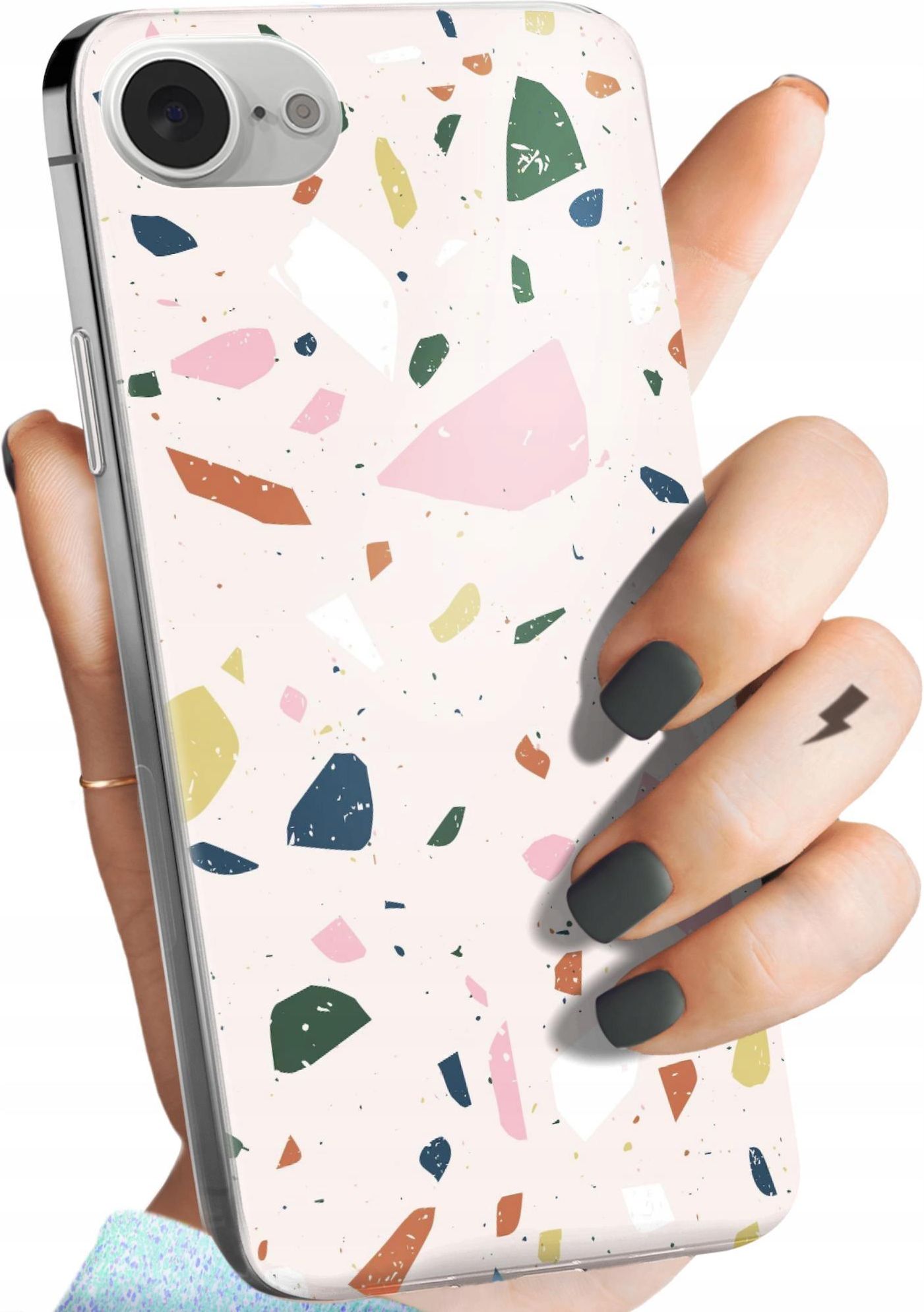 Hello Case Etui Do Apple Iphone Se 2025 Lastriko Terrazzo Terakota ...
