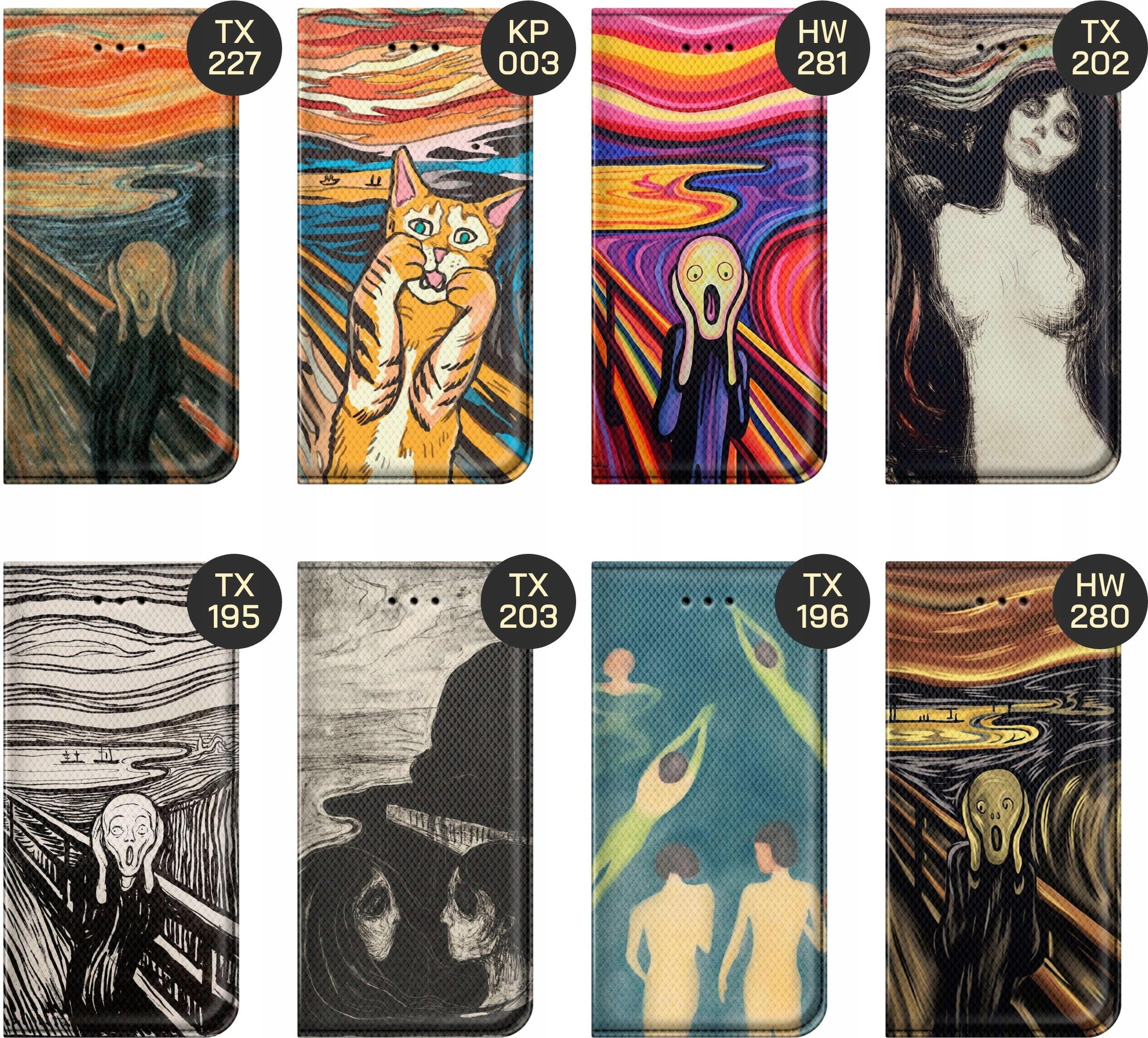 Hello Case Etui Z Klapką Do Apple Iphone 16 Pro Edvard Munch Krzyk ...