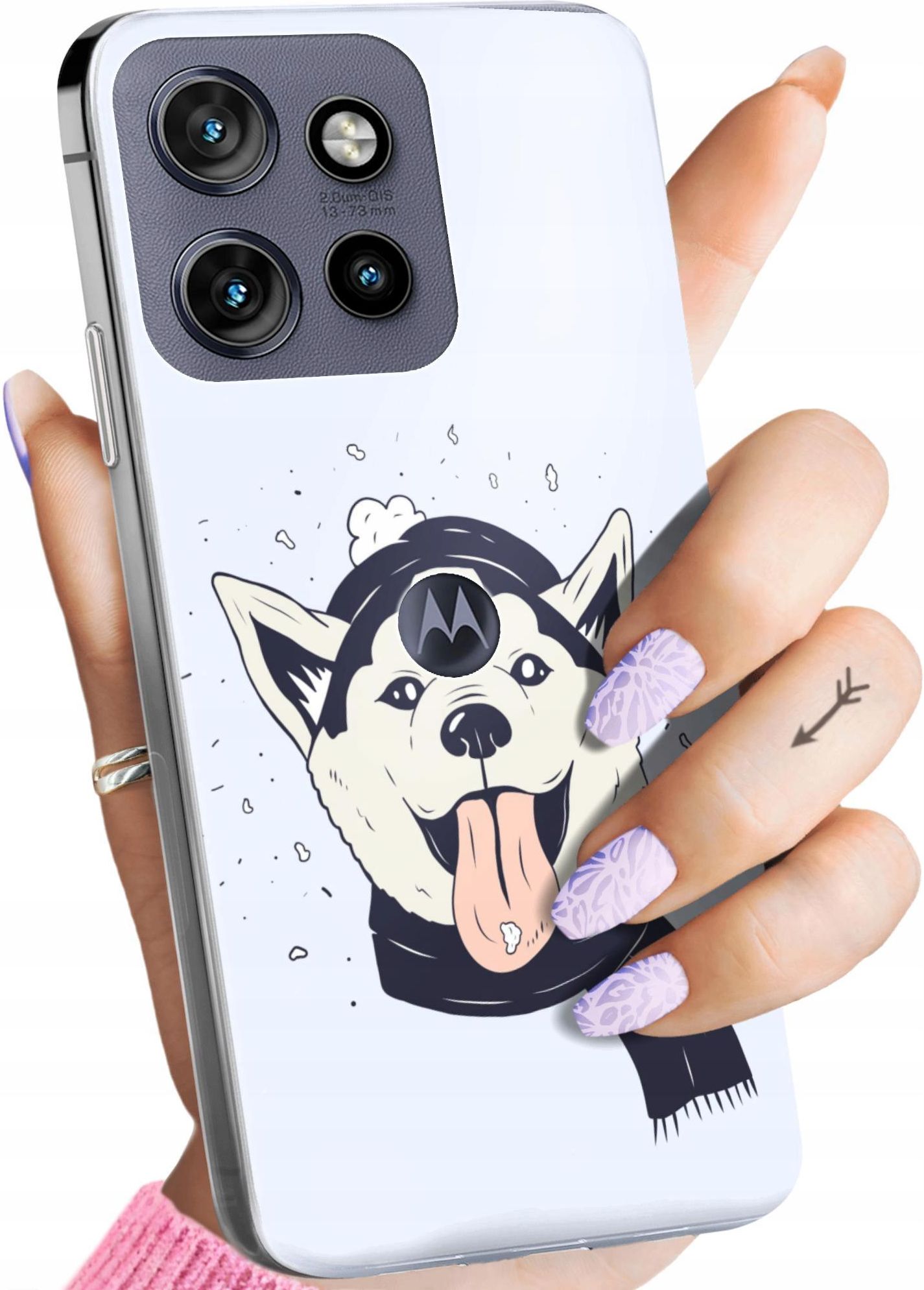 Hello Case Etui Do Motorola Edge 50 Neo Husky Psy Pieski Obudowa ...