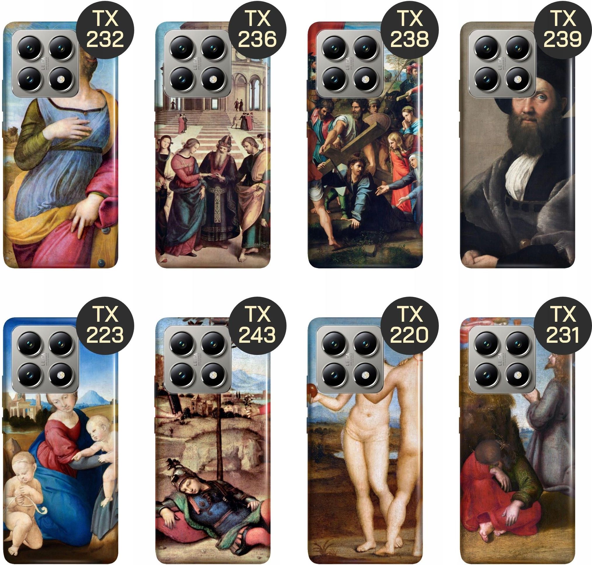 Hello Case Etui Do Xiaomi 14T Pro Raffaello Raphael Obrazy Renesans Obudowa - Etui na telefon ...