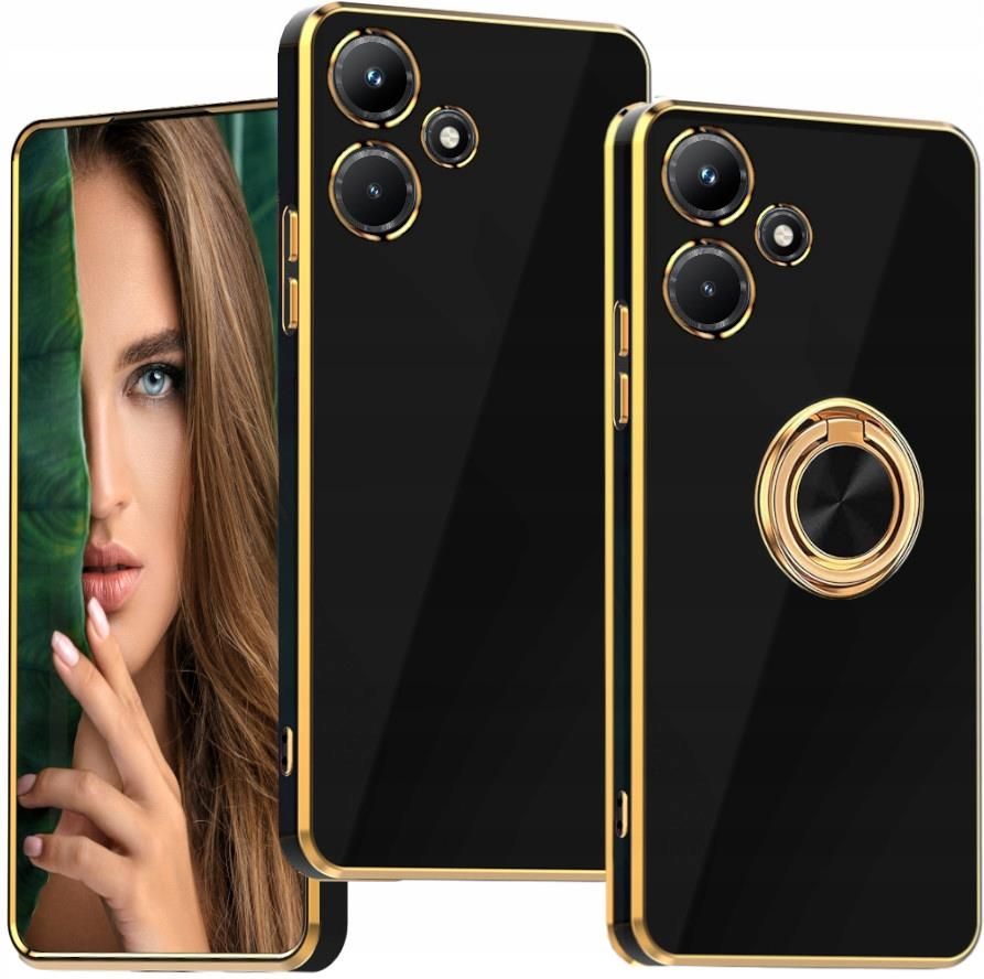Etui Glamour Cover Ring Stand Case Do Infinix Hot 30I - Etui na telefon ...