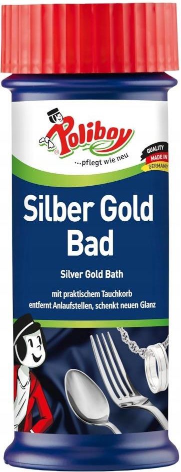 POLIBOY Płyn do czyszczenia złota i srebra Silver Gold Bath, 375 ml ...