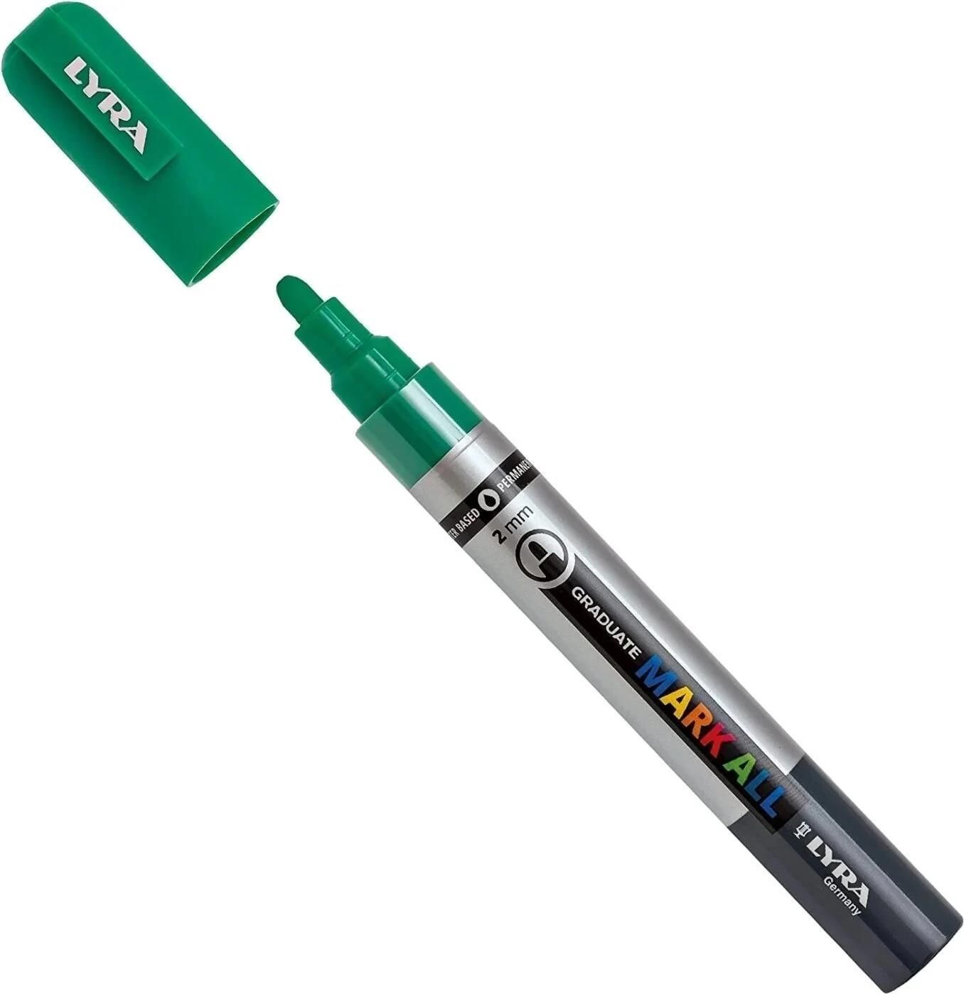 Lyra Graduate Mark Permanent Marker 2mm Emerald Green 1 Szt - Ceny i ...