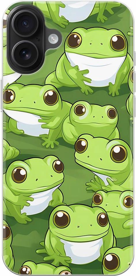 Superetui Etui Do Iphone 16 Plus Żaba Żabka Żabusia - Etui na telefon ...