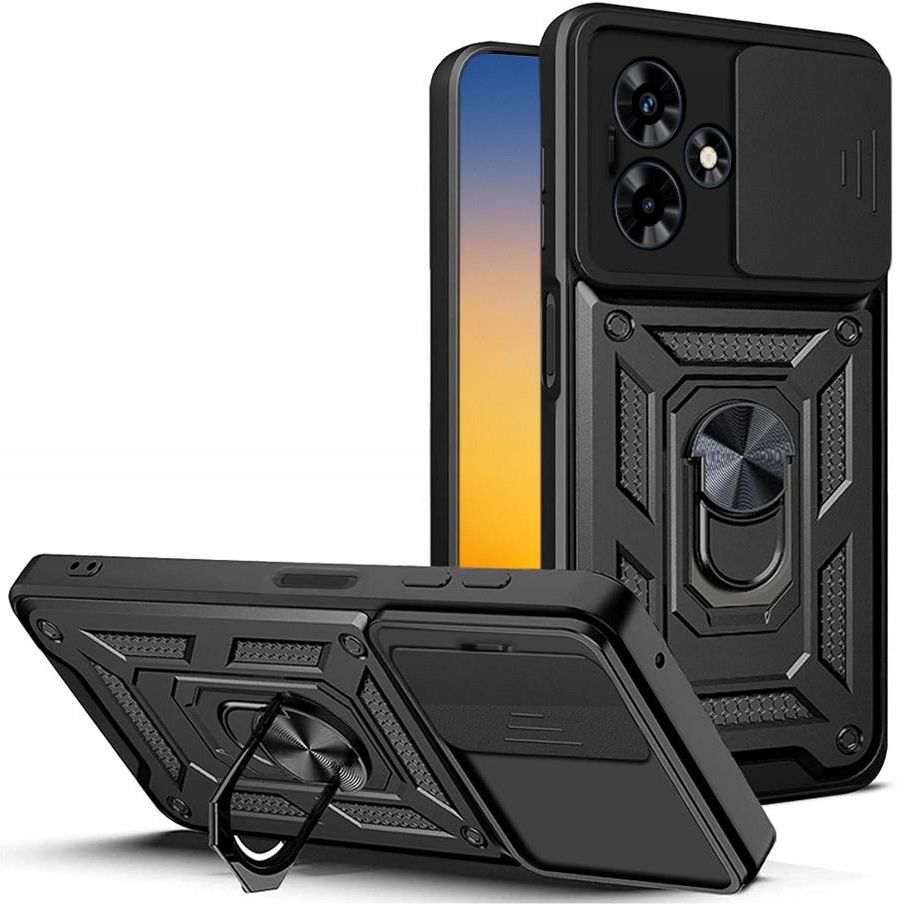 Etui Pancerne Slide Ring Cam Shield Do Infinix Hot 30 4G - Etui na ...