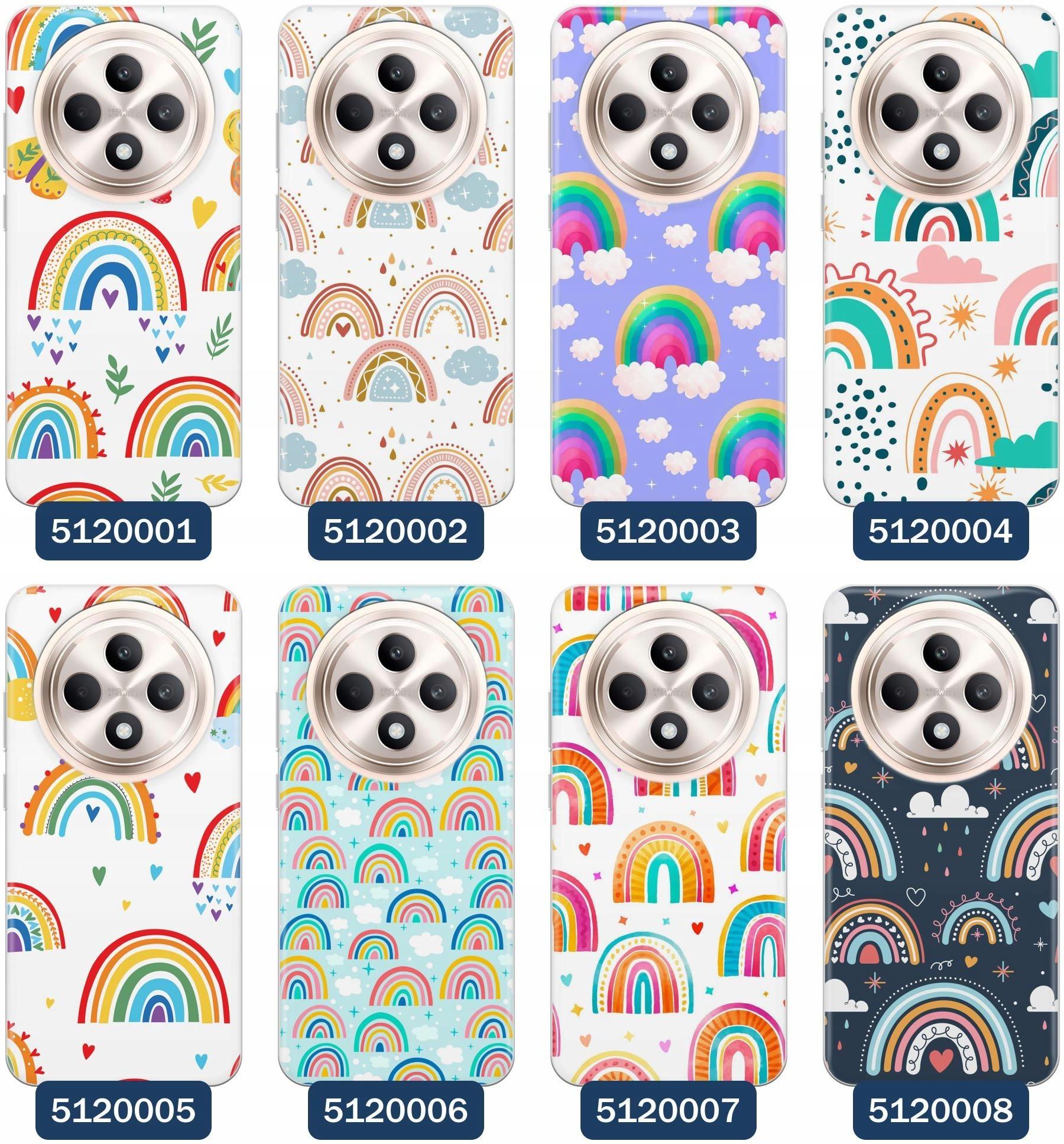 Etui Do Oppo Reno 12 F 5G 12 Fs 5G Tęczowe Tęcza Rainbow - Etui na ...