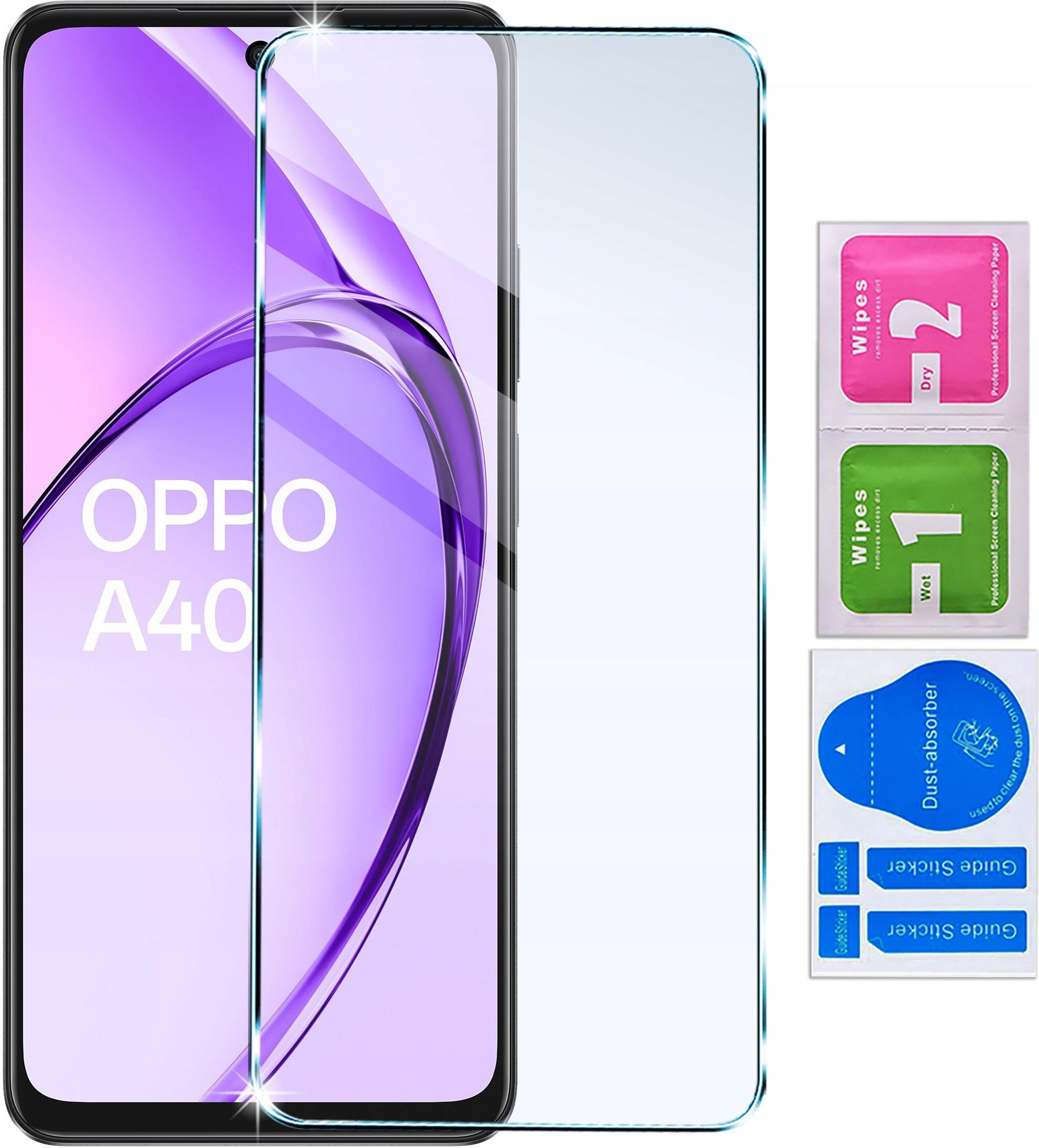 Etui Do Oppo A40 A40M Silikonowe Matt Szkło 9H - Etui na telefon, ceny ...