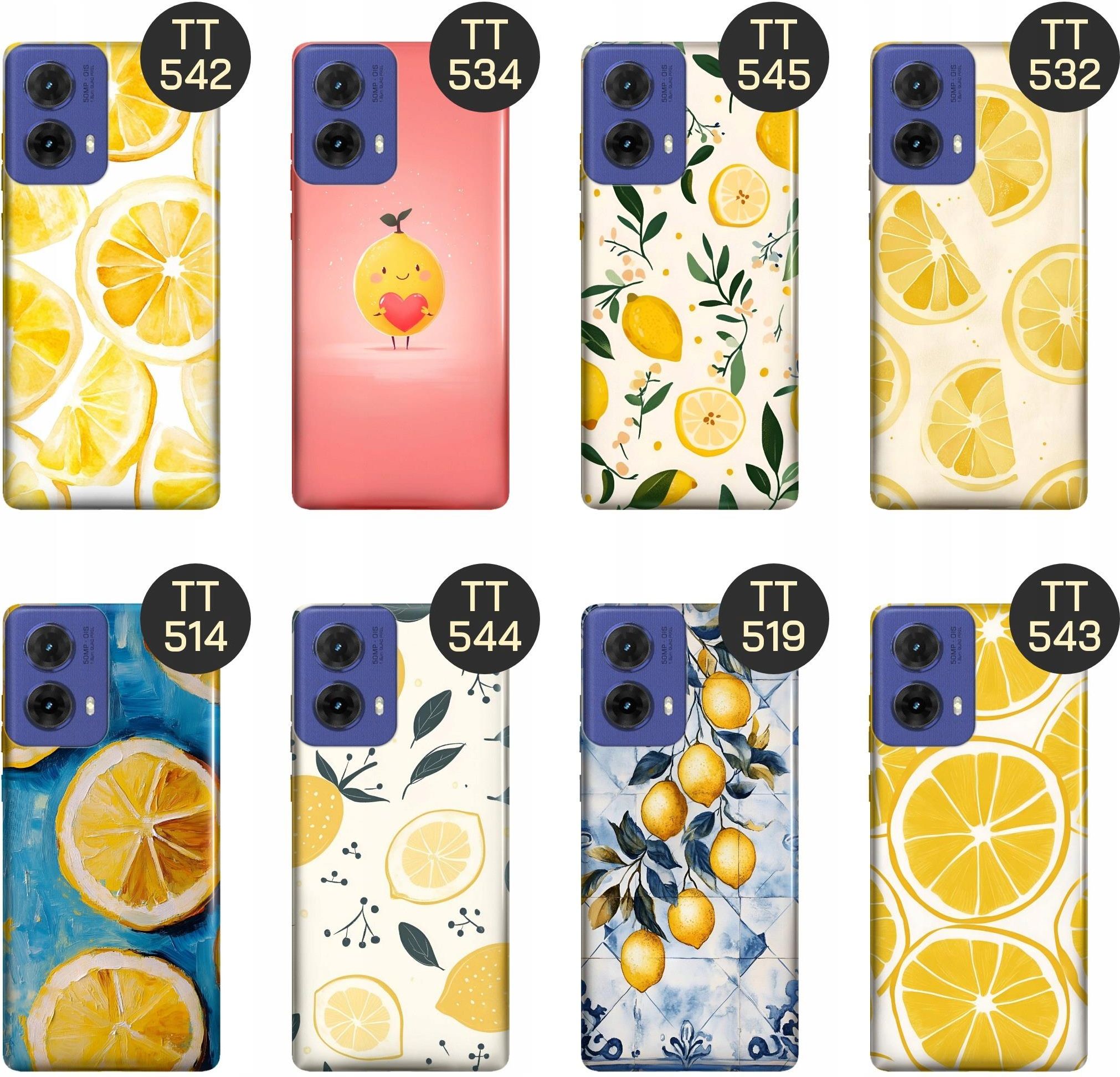 Etui Do Motorola Moto G85 Cytryny Cytrynki Smak Lata Cytrusy Lemon - Etui na telefon, ceny i ...