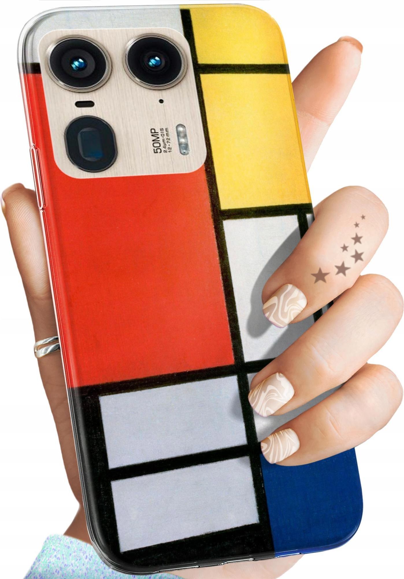 Etui Do Motorola Edge 50 Ultra Piet Mondrain Abstrakcja Geometria ...