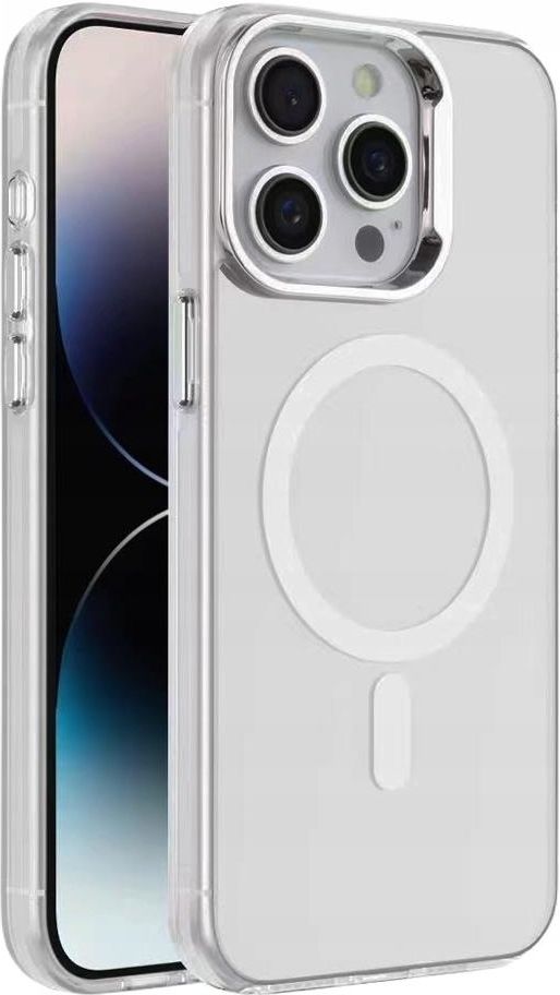Etui Do Apple Iphone 15 Magsafe Srebrny Matowy Obudowa Pokrowiec Plecki - Etui na telefon, ceny ...