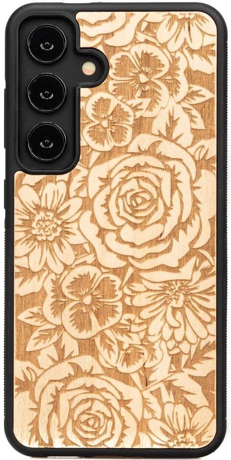 Drewniane Etui Bewood Do Samsung Galaxy S25 Róże Aniegre - Etui na ...