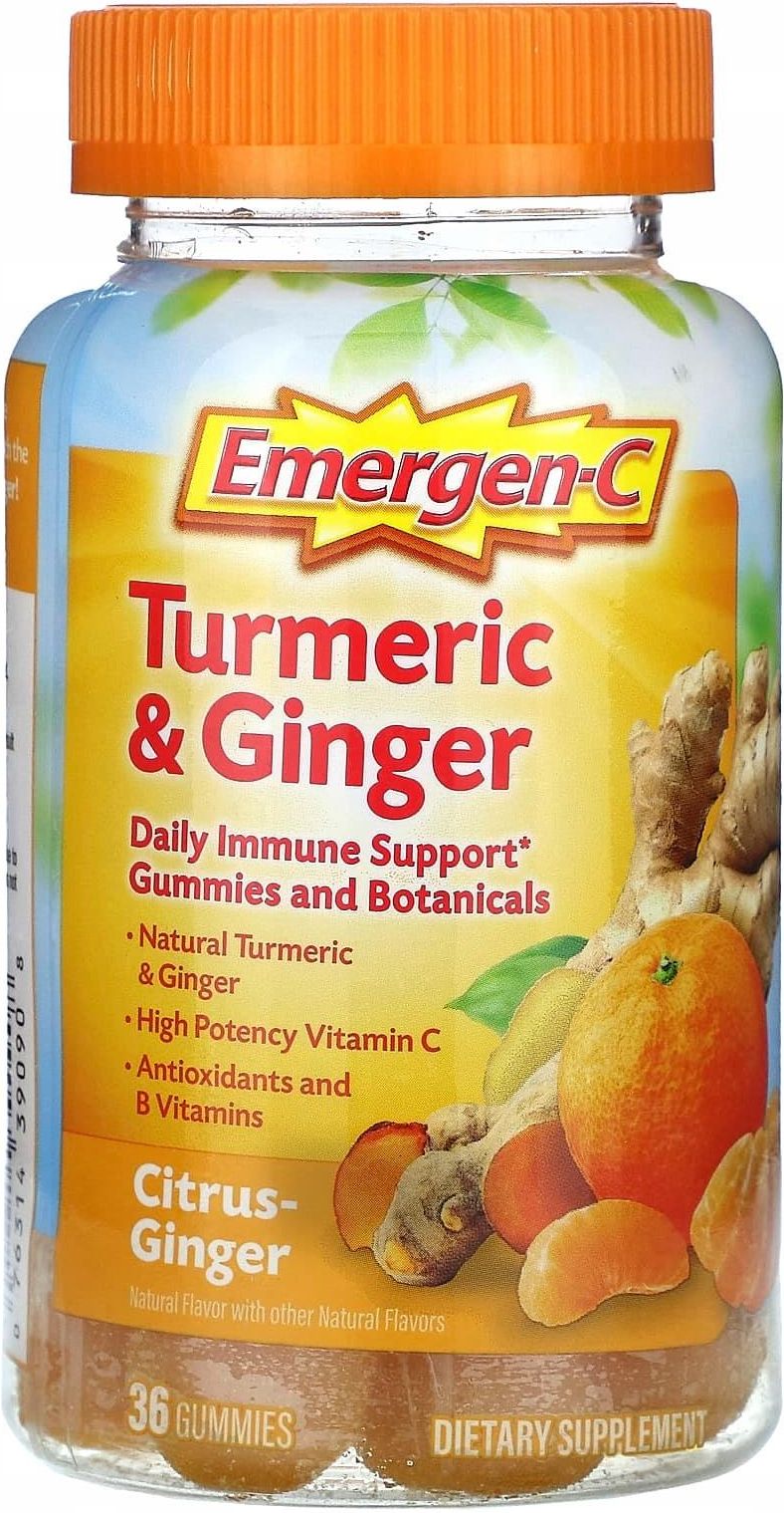 Emergen-C Turmeric & Ginger Citrus-Ginger 36szt. - Opinie i ceny na ...