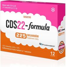 CDS22-Formula 450 mld liofilizowanych kultur bakterii 12 saszetek ...