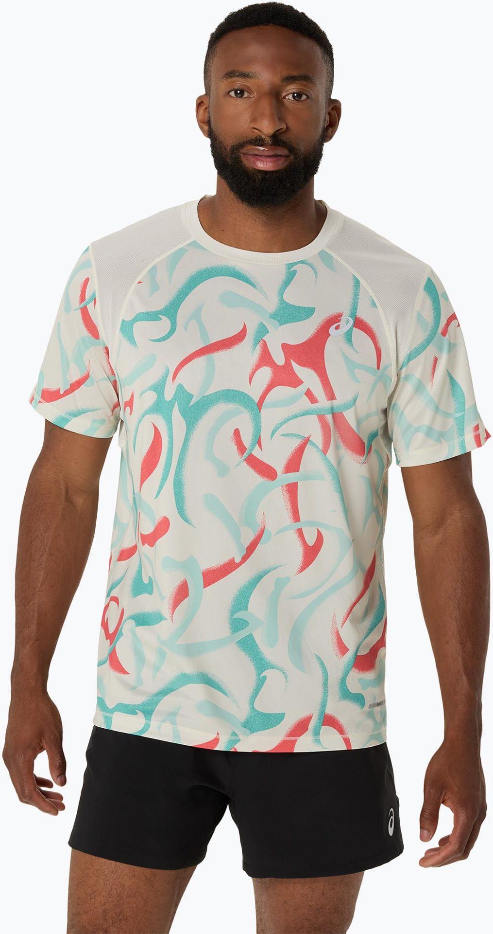 Koszulka Do Biegania Męska Asics Road All Over Print Top Birch - Ceny i ...