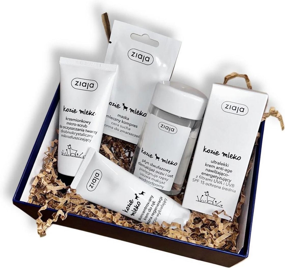 Zestaw dla kobiety Ziaja Zestaw Prezentowy Kozie Mleko Luksusowe ...