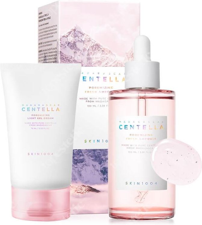 Skin1004 Centella Poremizing Set Zestaw Serum 100 Ml + Lekki Żelowy ...