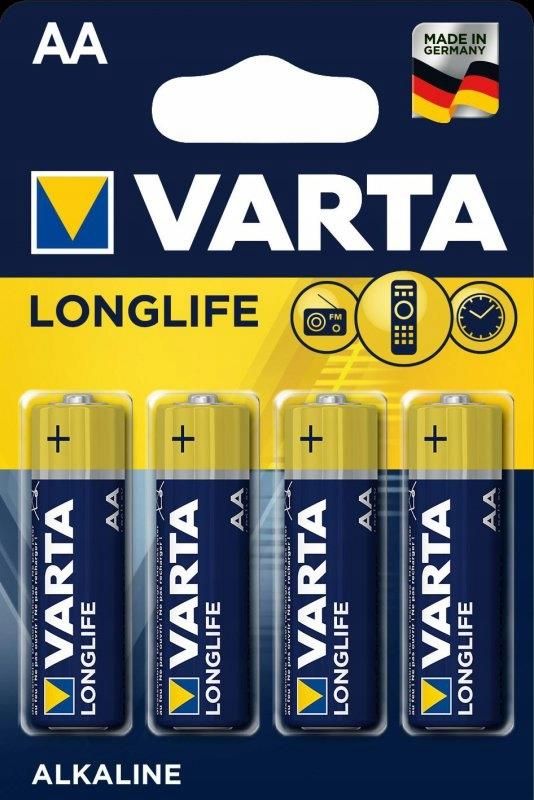 Varta Baterie Longlife Mignon LR06/AA 4 szt - Ceny i opinie na Ceneo.pl