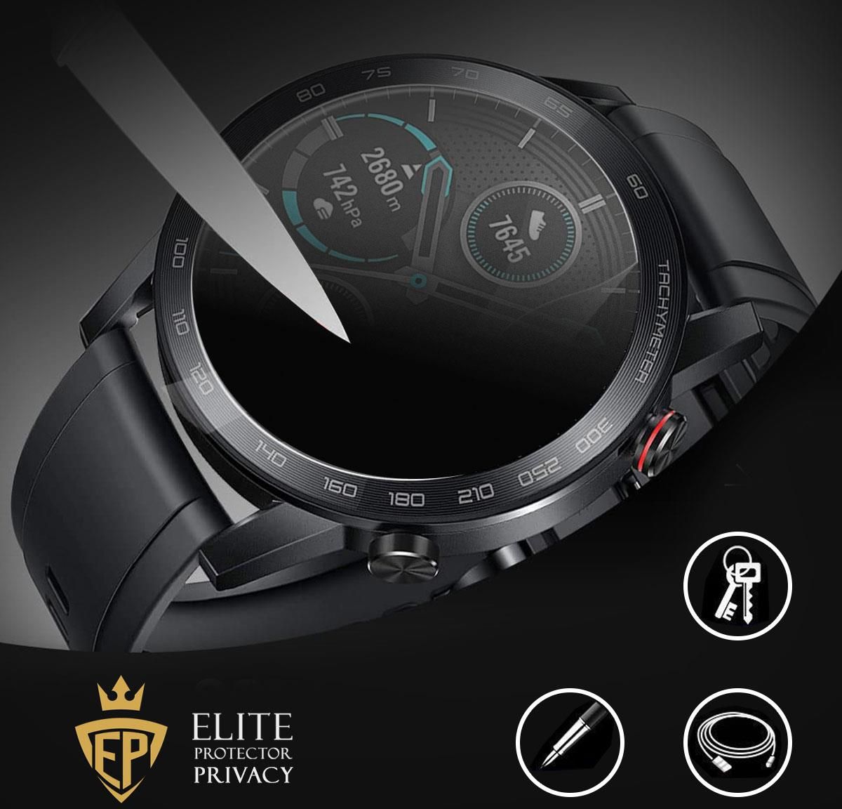 Elite Protector Folia 5D Prywatyzująca Szkło Anti Spy Do Overmax Touch ...