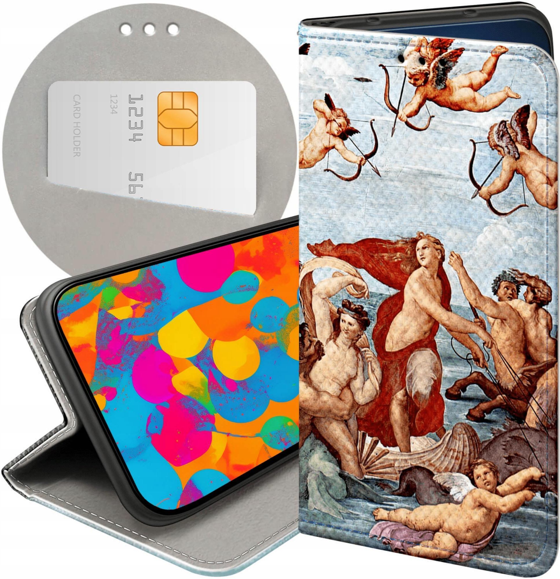 Hello Case Etui Z Klapką Do Motorola Moto G35 Raffaello Raphael Obrazy Renesans - Etui na ...