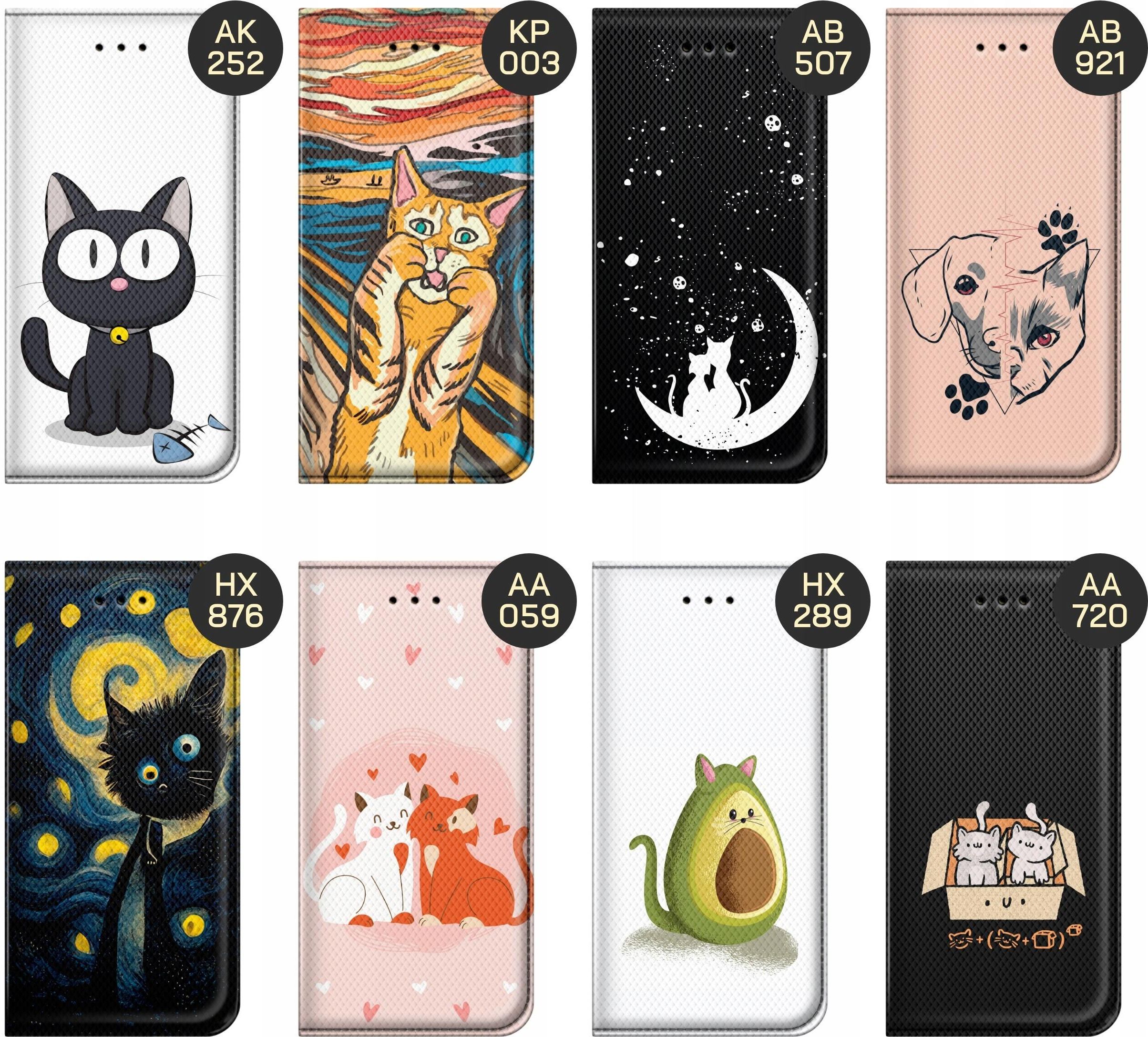 Hello Case Etui Z Klapką Do Motorola Moto G55 Koty Kociaki Kotki ...