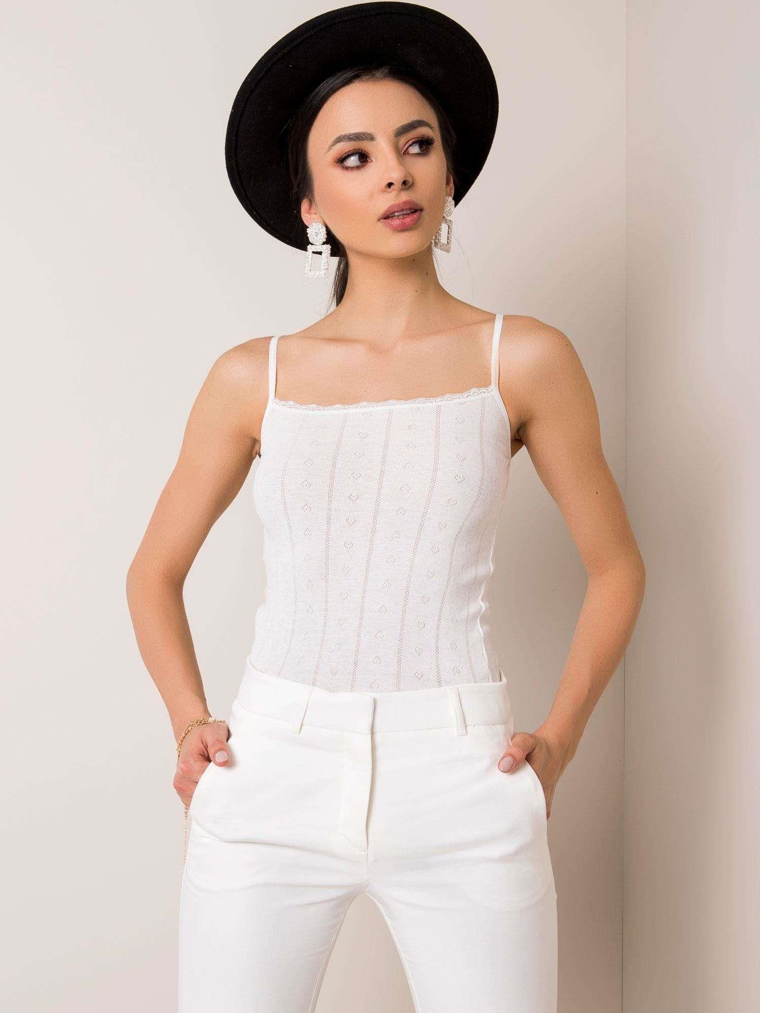 Ecru top Smile - Ceny i opinie - Ceneo.pl