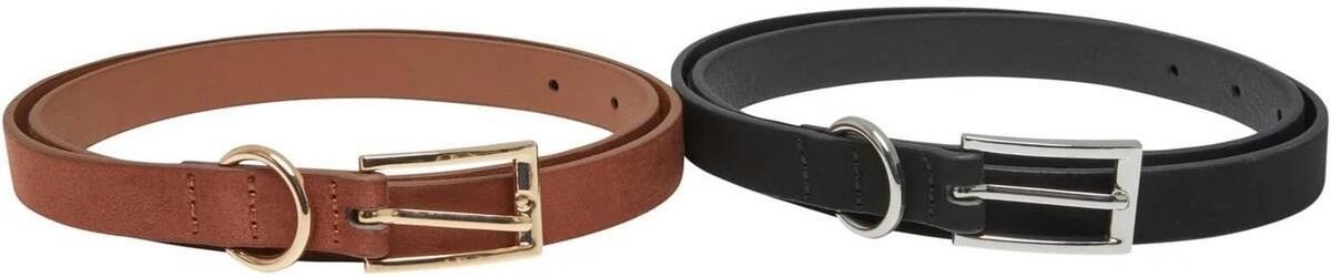 Urban Classics Damski Pasek Z Klamrą Ze Sztucznej Skóry Zestaw 2szt ...
