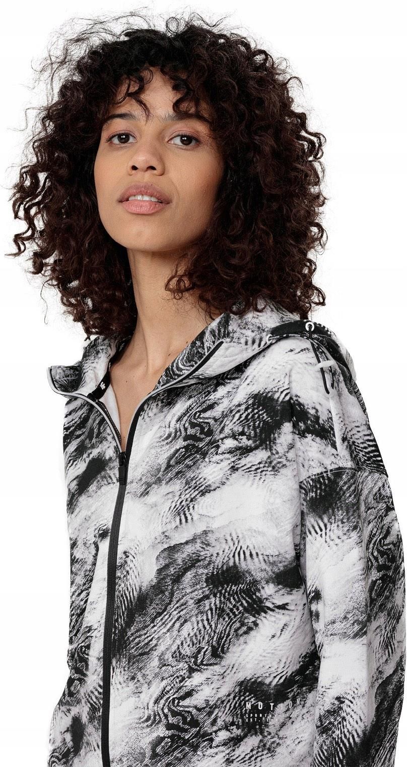 4F Bluza Damska, Rozpinana z Kapturem H4L22-BLD018-10A Biały Allover L - Ceny i opinie - Ceneo.pl