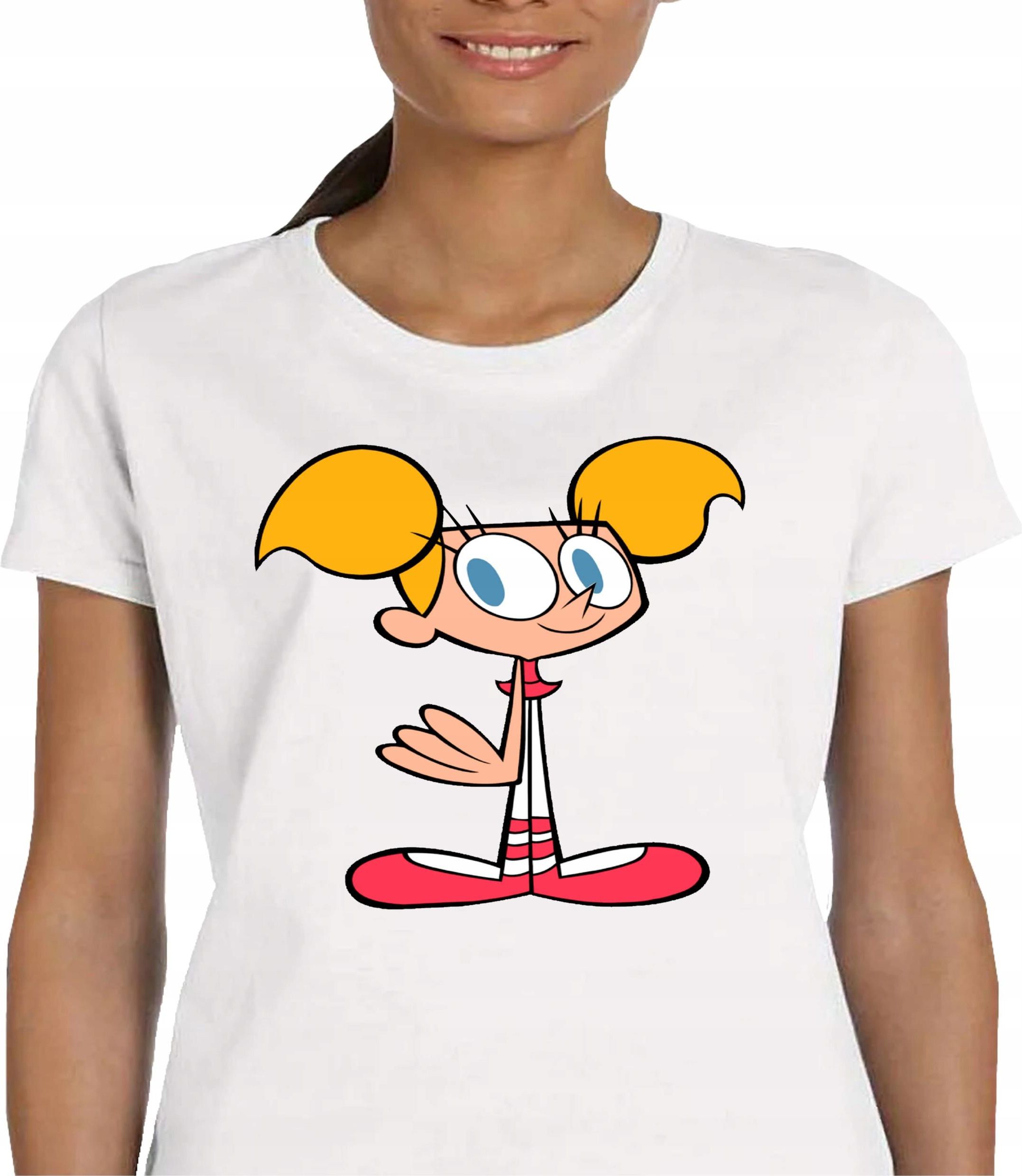 Damska Koszulka Dee Dee Dexter Laboratory Cartoon Network Bajka M P114 ...