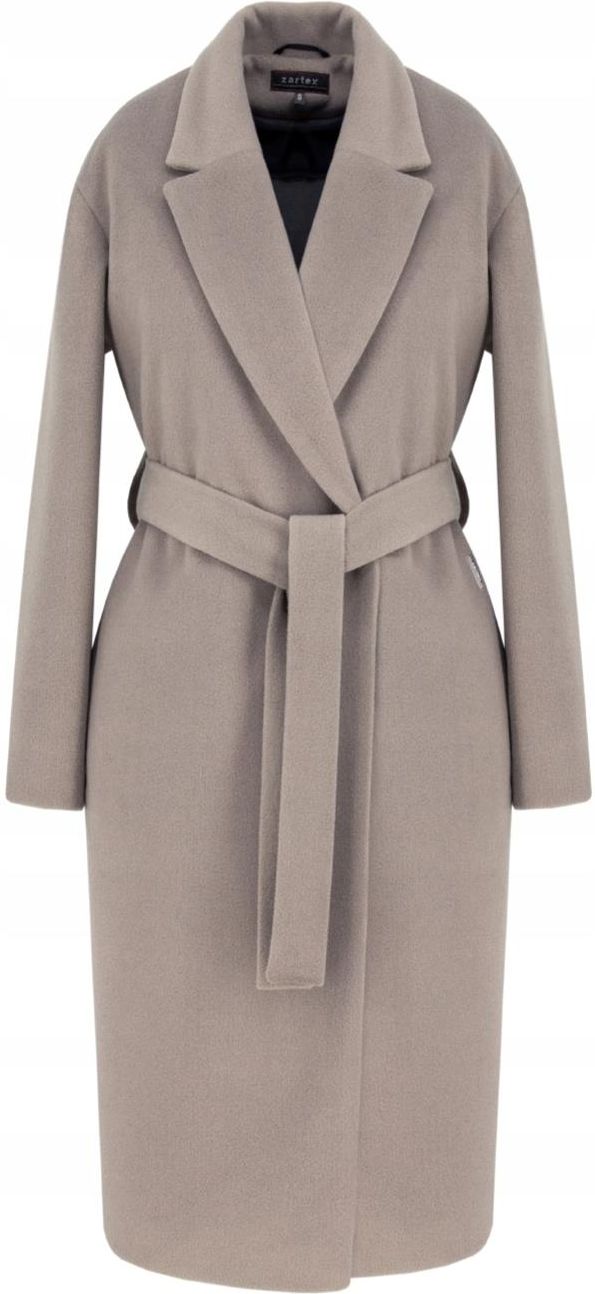 Zartex płaszcz jesien zima damski klasyczny Selena natural AW24 r. Xs ...
