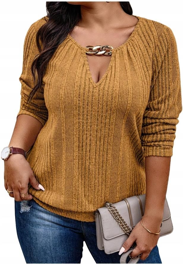 Sweter Damski Jesienno Zimowy Ciepły Duże Rozmiary - Ceny i opinie ...