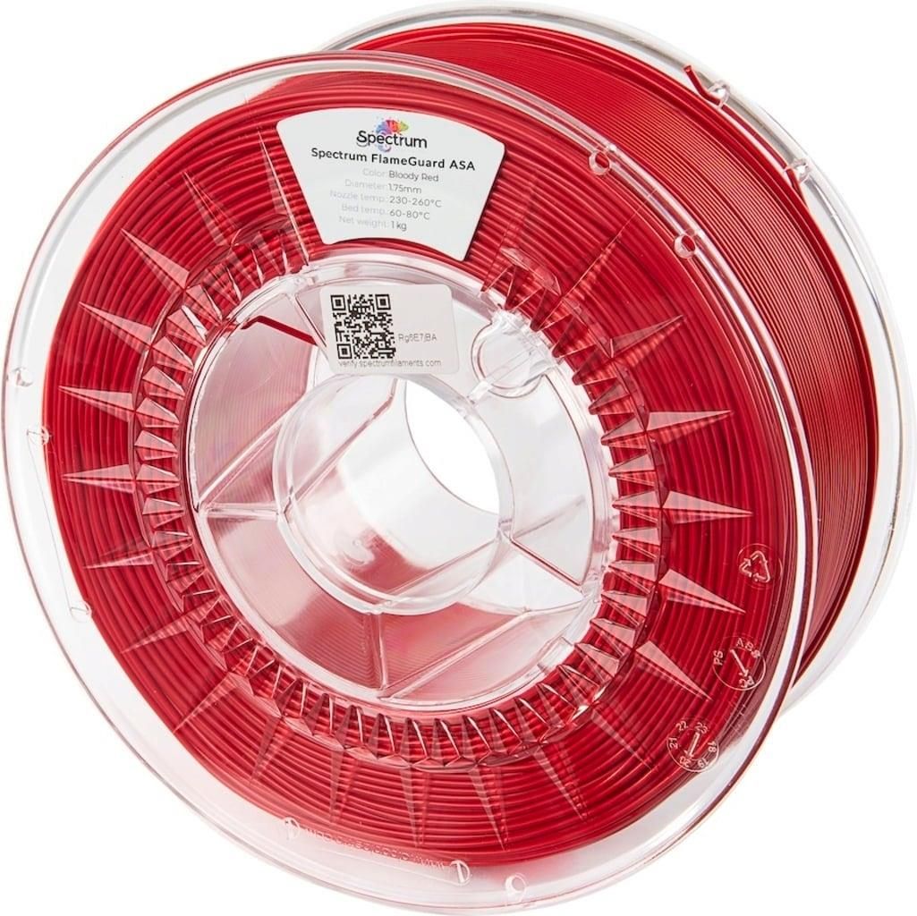 Filament Spectrum FlameGuard ASA 275 Blood Red 1,75 mm 1000 g - Opinie ...