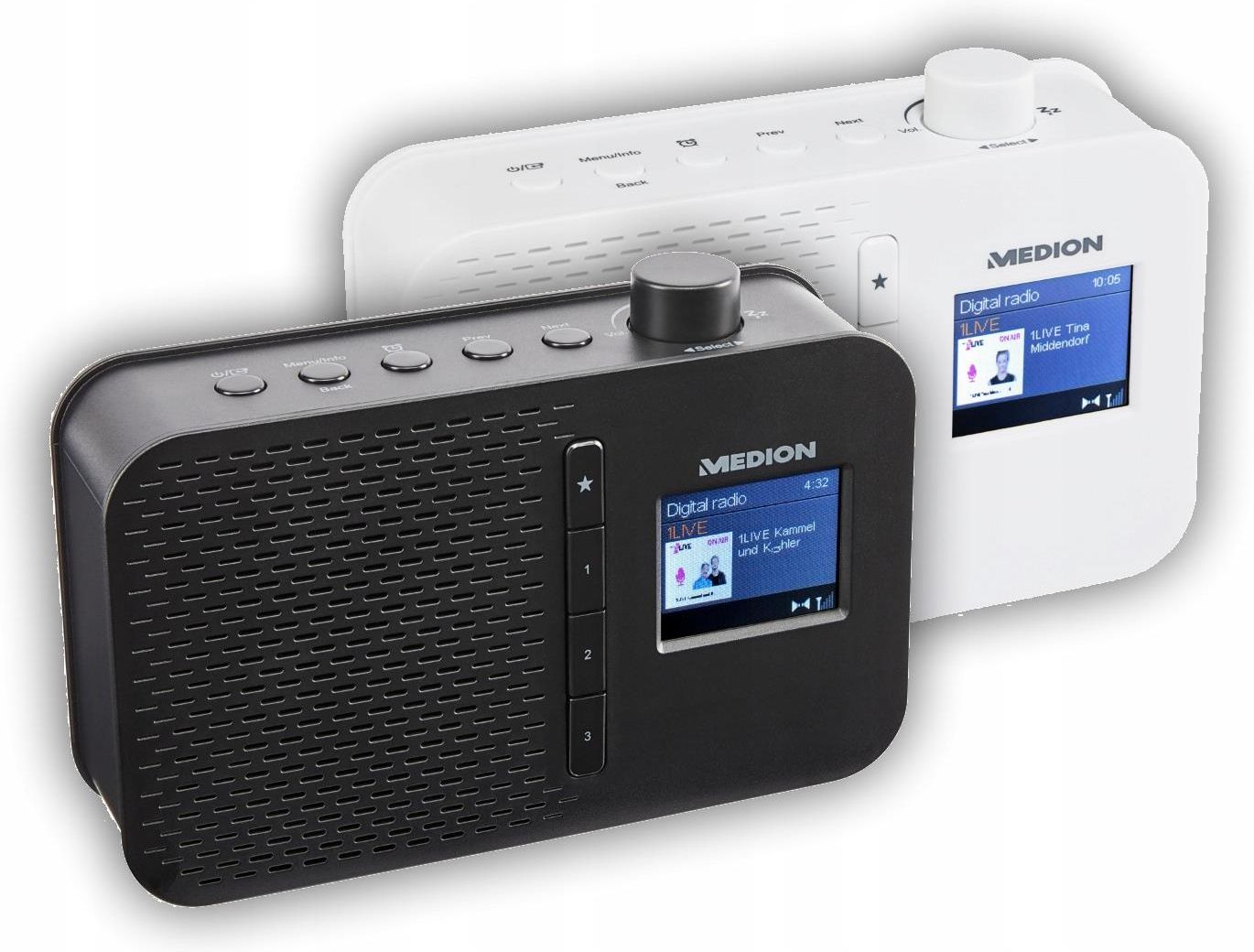 Radio Radio Medion md44187 biały - Opinie i ceny na Ceneo.pl