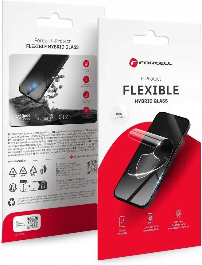 Forcell Flexible Nano Glass Szkło Hybrydowe Do Samsung Galaxy S25 Ultra ...
