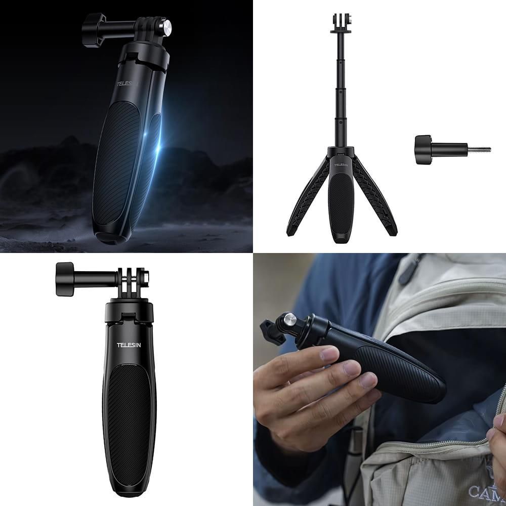 Mini statyw z wysięgnikiem do kamer GoPro Telesin S1-MNP-01 - Opinie i ...