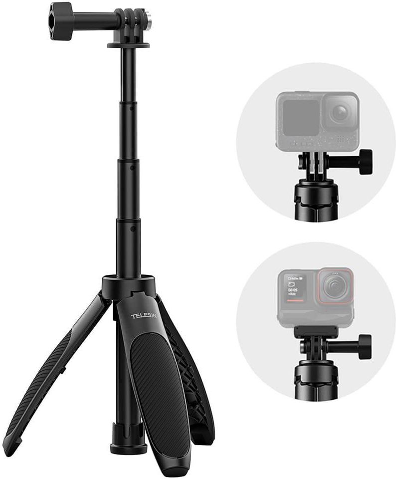 Mini statyw z wysięgnikiem do kamer GoPro Telesin S1-MNP-01 - Opinie i ...