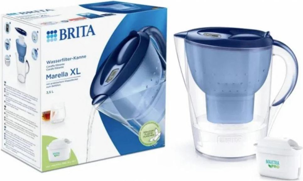 Brita Marella Xl Niebieski 3,5l + Filtr Maxtra - Opinie i ceny na Ceneo.pl