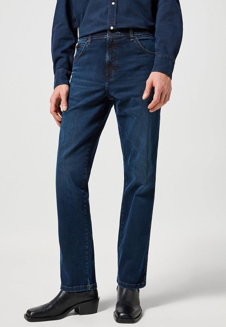 WRANGLER MĘSKIE SPODNIE JEANSOWE TEXAS MIDNIGHT RODEO 112356792 - Ceny ...