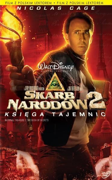 Film DVD Skarb Narodów 2: Księga Tajemnic (National Treasure: Book Of ...