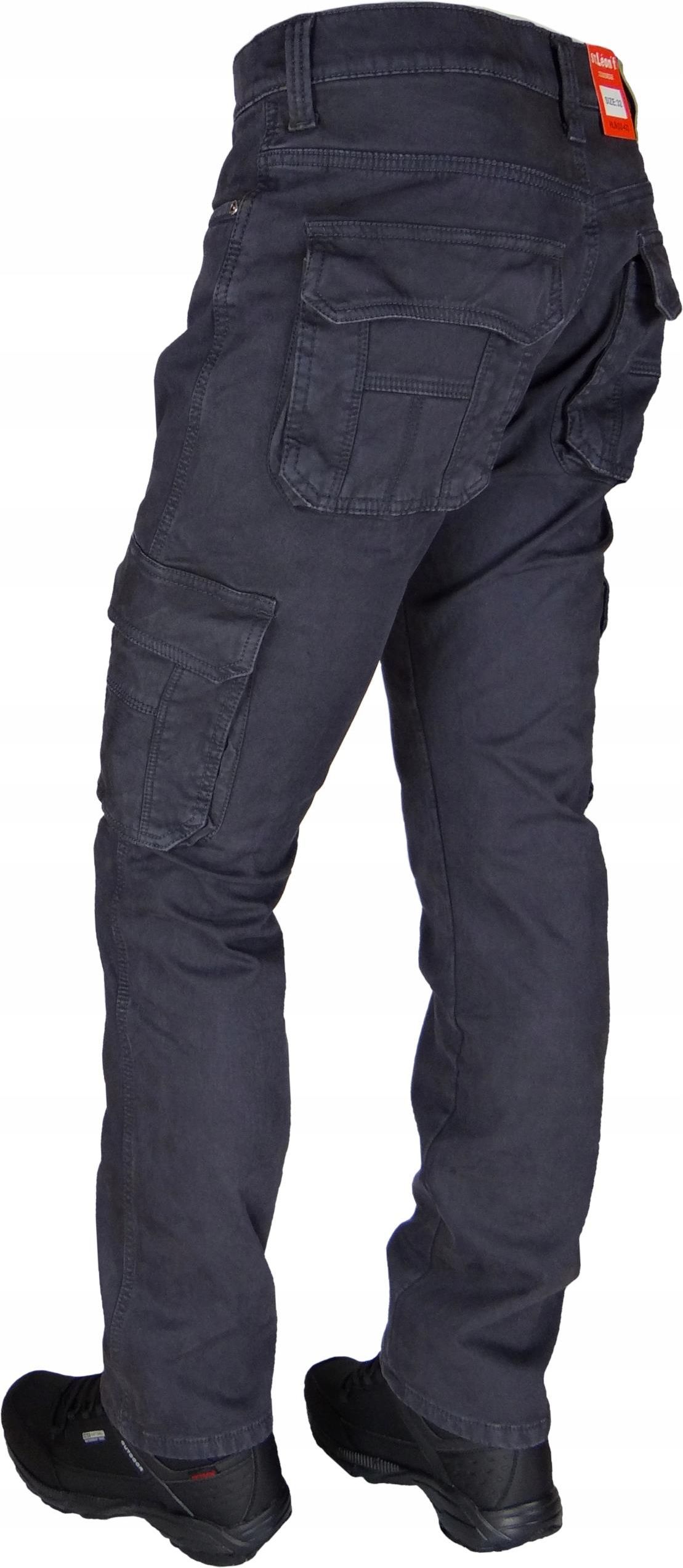 Spodnie Bojówki W36 L32 Antracyt Ocieplane Stl Stretch Polar - Ceny i opinie - Ceneo.pl