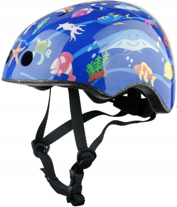 Kask Rowerowy Dziecięcy, Sahoo Niebieski - Ceny i opinie - Ceneo.pl