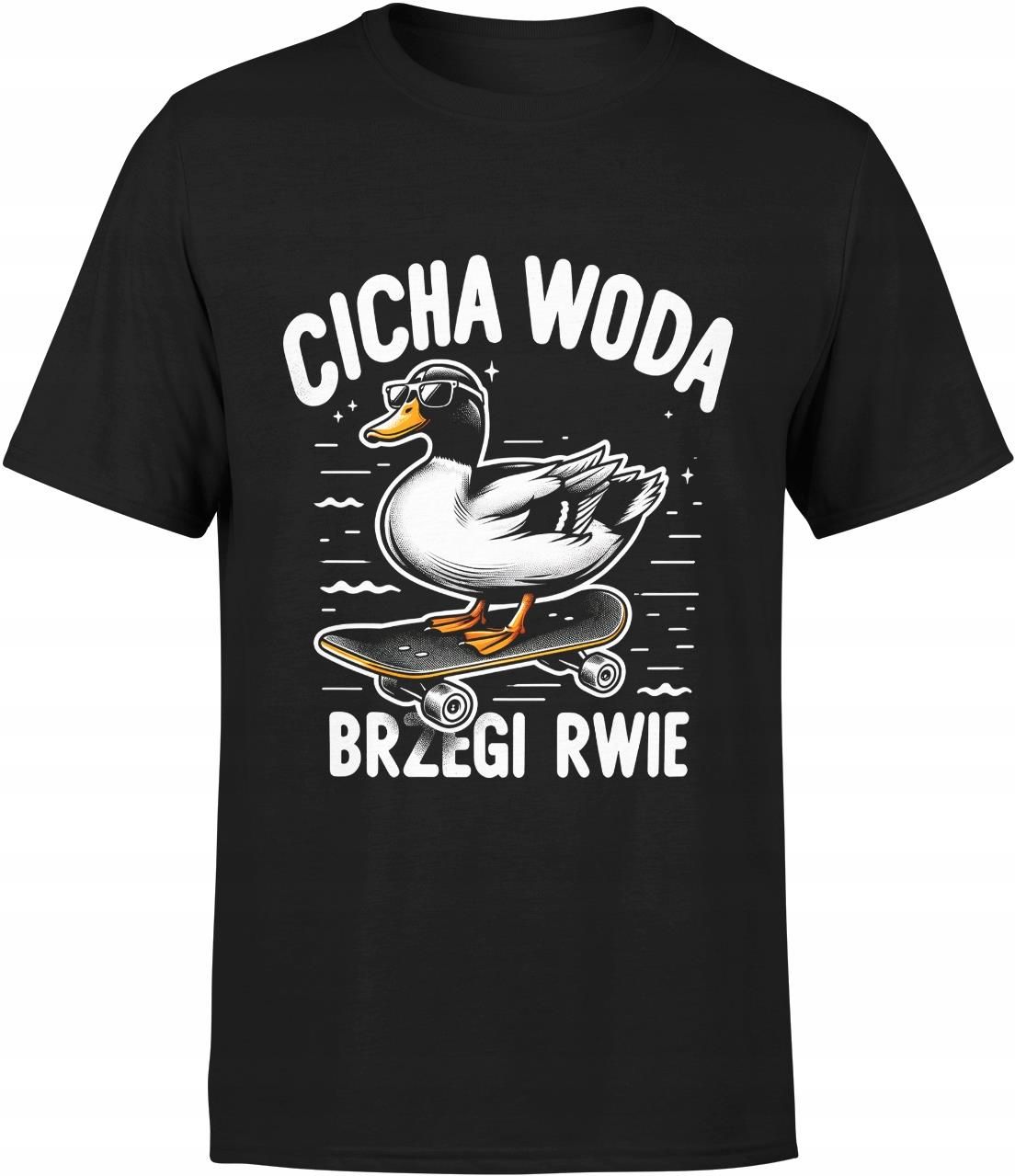 Koszulka Z Nadrukiem Męska Śmieszna Męska T-shirt Z Napisem Nadruk Tshirt L - Ceny i opinie ...