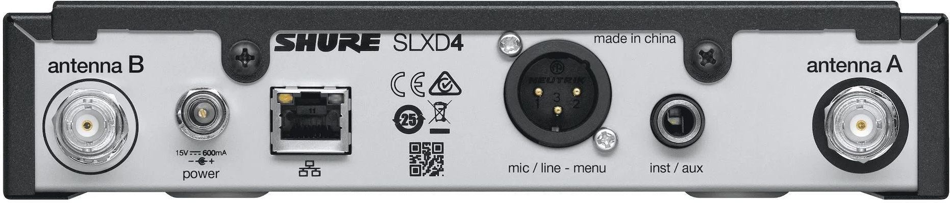 Shure SLXD 24E/N8CB-J53 (562-606 MHz) - Zestaw Bezprzewodowy z ...
