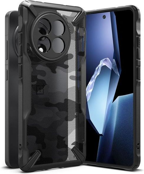 Ringke Etui Fusion X Camo Do Oneplus 13R Black - Etui na telefon, ceny ...