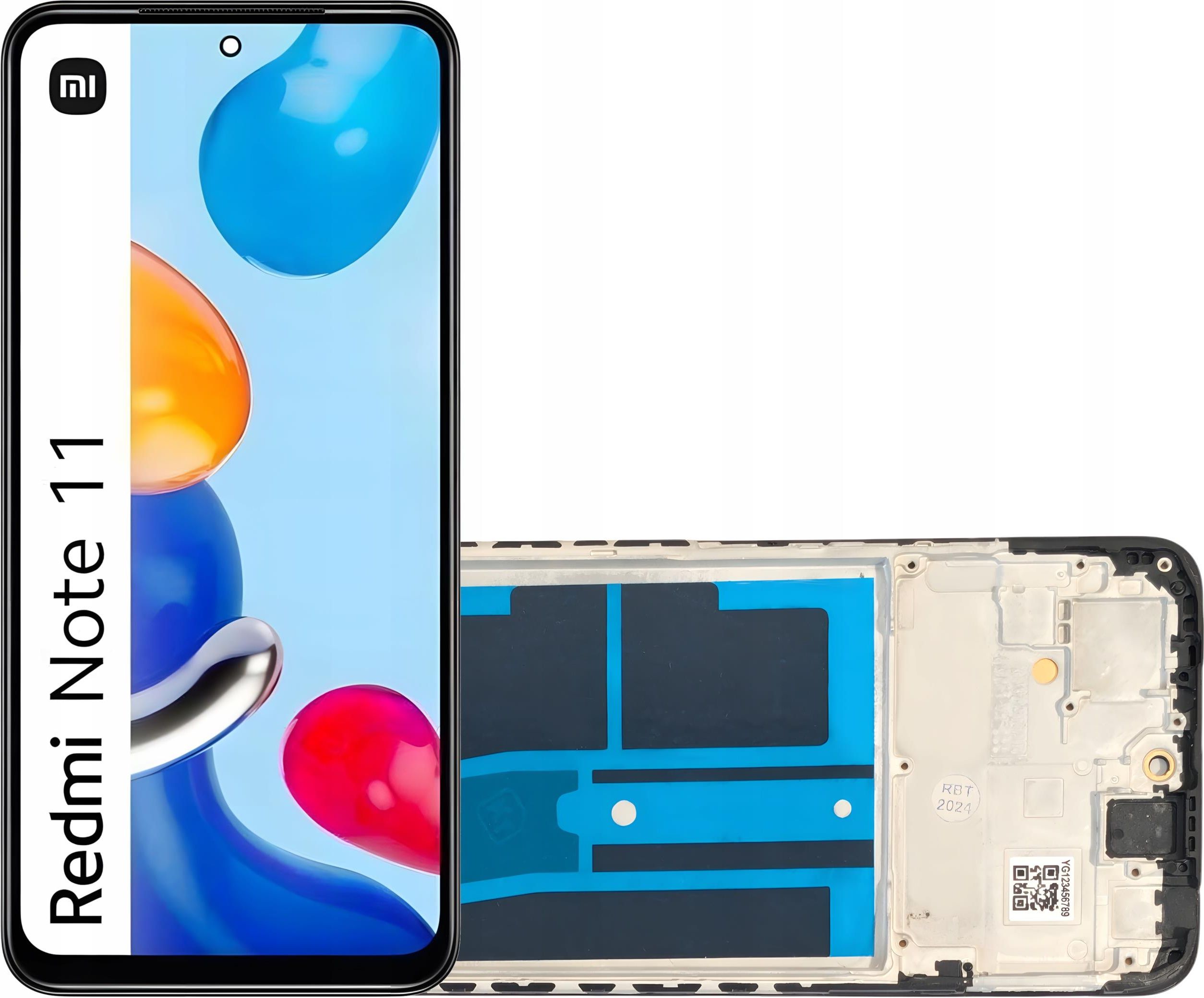 Podzespoły do telefonu Zila Wyświetlacz Ekran Lcd Do Xiaomi Redmi Note ...
