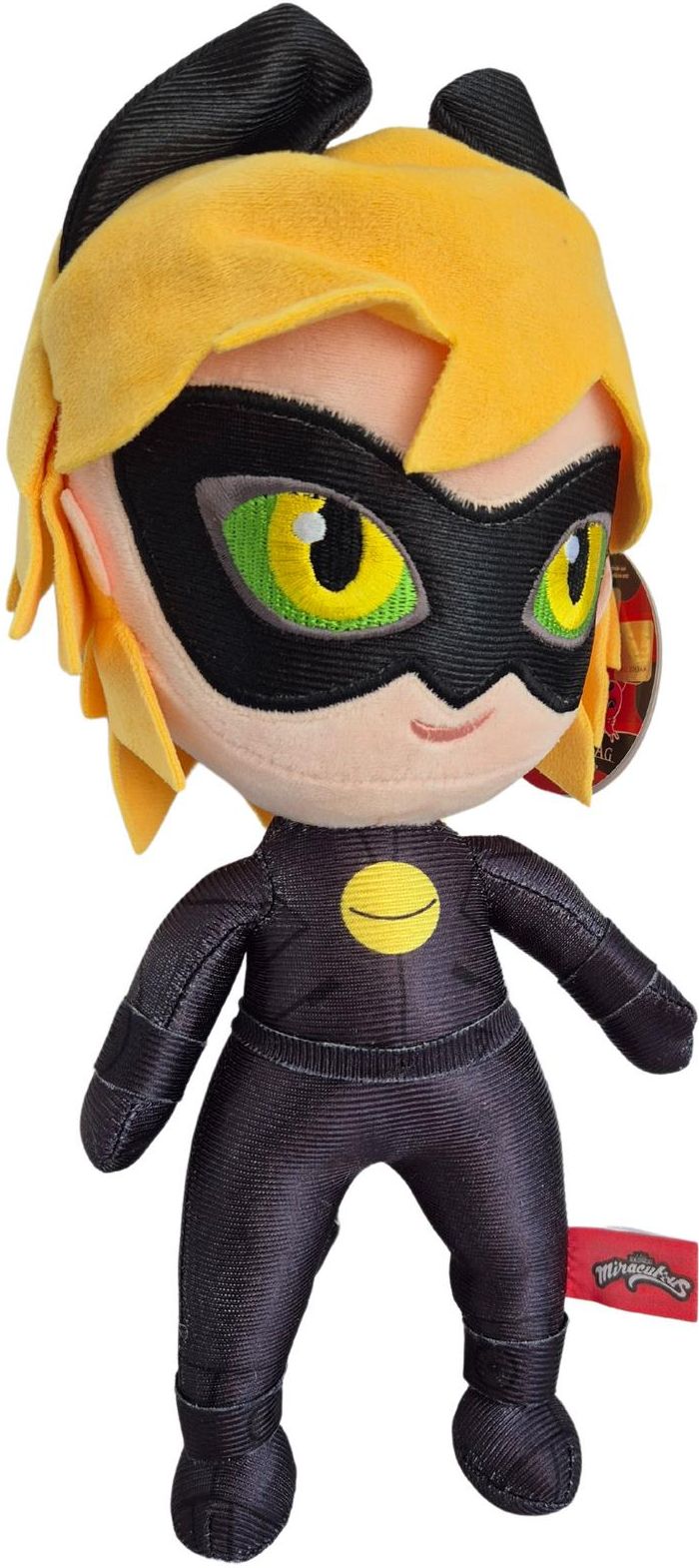 Play by Play Miraculum: Biedronka i Czarny Kot maskotka Adrien 31 cm ...